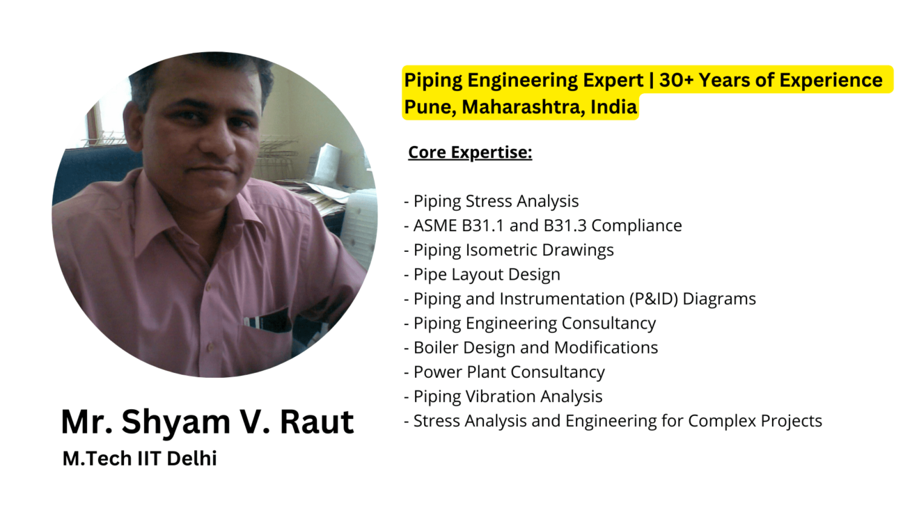 Piping Engineer: Design, Stress Analysis, and Execution